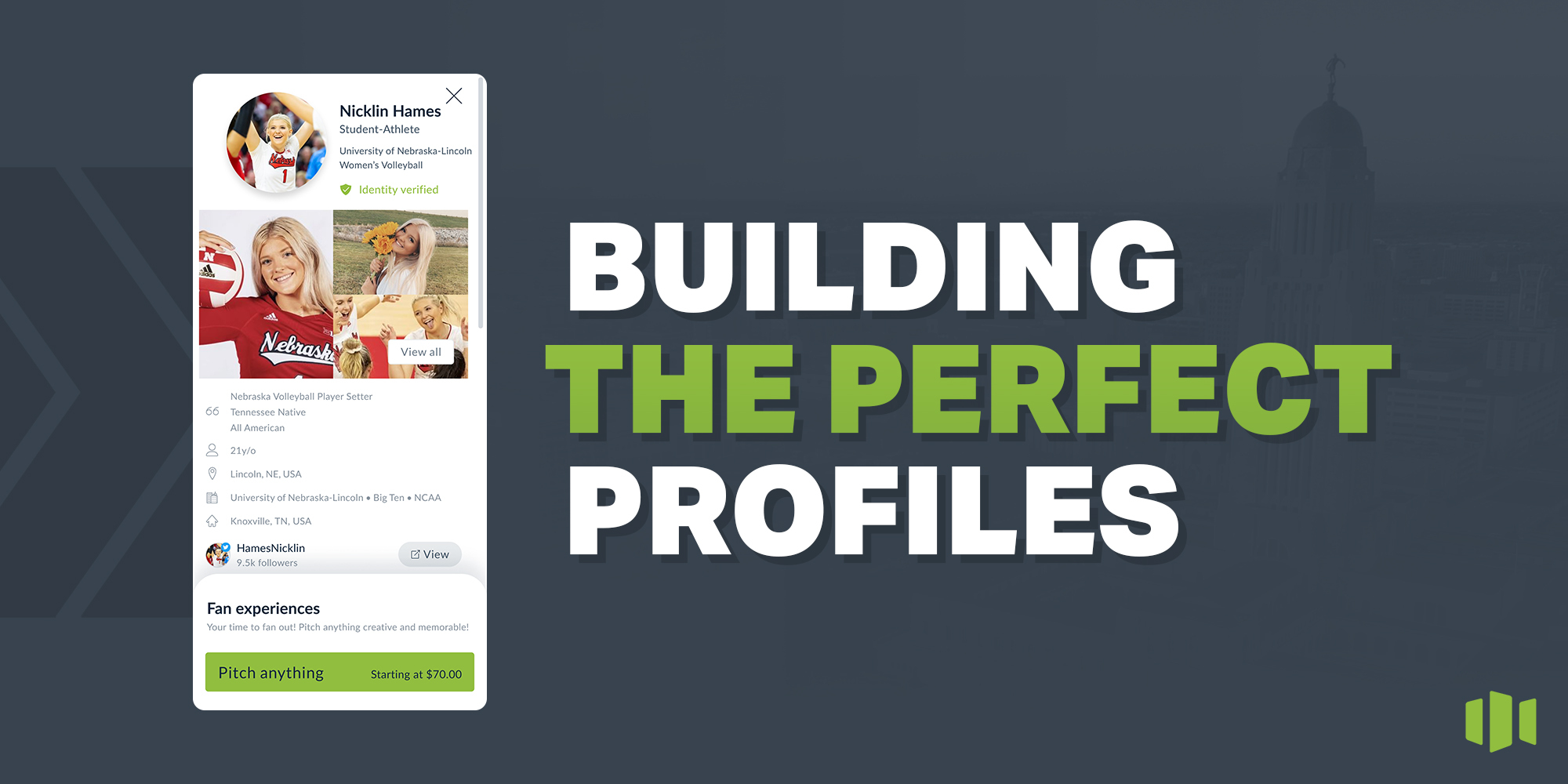 Building the Perfect Profiles - Opendorse