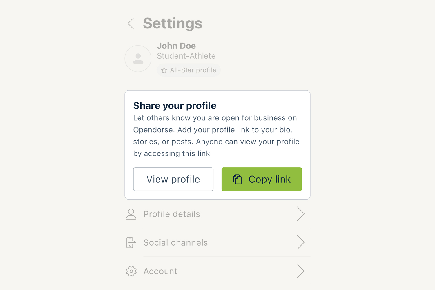 How to Build a Profile That Stands Out - Opendorse